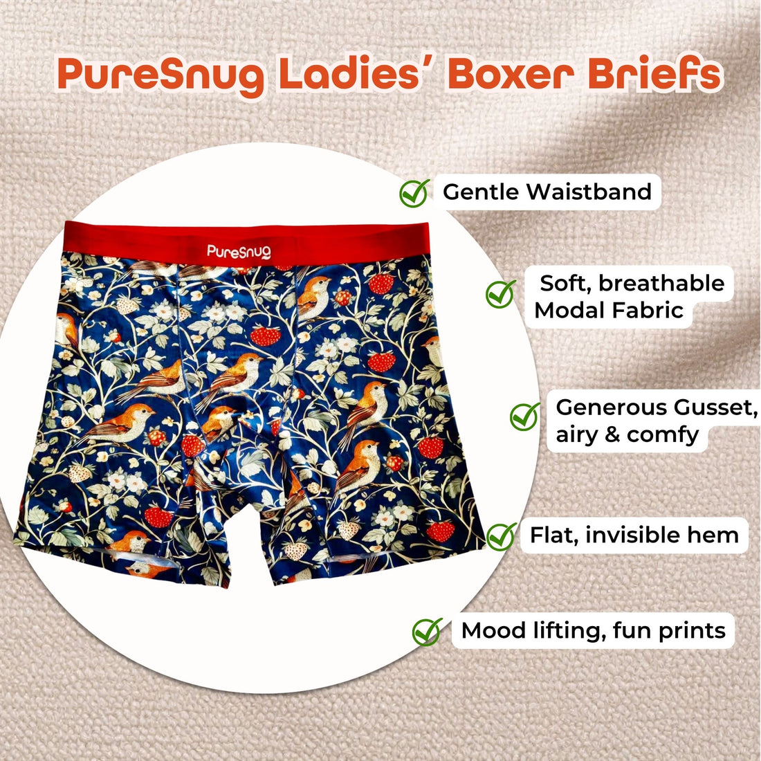 The Most Comfy and Playful Boxer briefs Underwear – Pure Snug